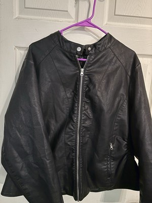 Baccini Women's Faux Leather Jacket 2X | eBay
