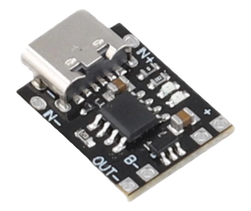 Smallest USB Type C Lithium Battery Charging Module & Protection 3.7V 4 ...
