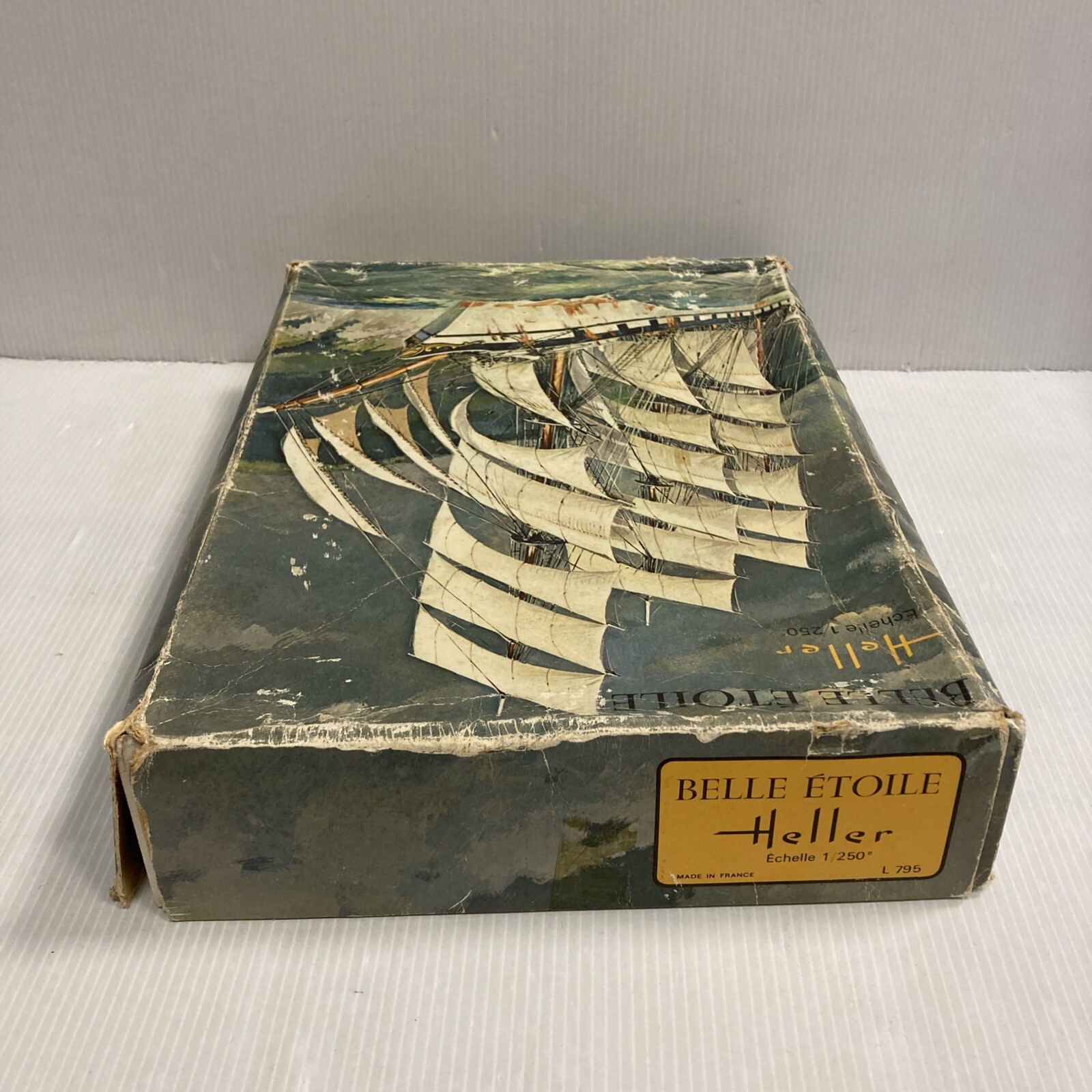 Maquette model kit 1/250 Heller bateau voilier clipper Belle étoile ...