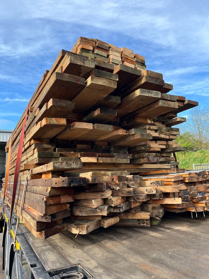 Reclaimed Timber/ 8"x2" Timber Reclaimed joists/ "as is" 3.6m length @£ ...