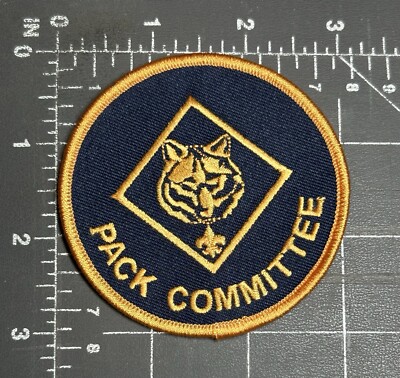Vintage Pack Committee Patch Badge Cubs Cub Boy Scouts of America BSA ...