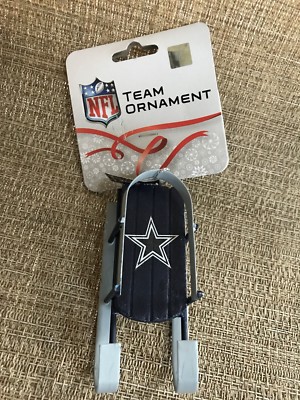 Dallas Cowboys NFL Sled Ornament, New With Tag | eBay