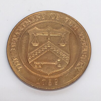 US Mint Coin Denver Colorado Department of the Treasury of 1789 38mm | eBay