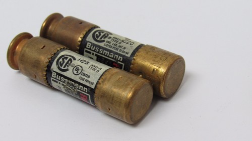 FUSETRON FRN-R-20 20A 250V FUSE-LOT OF 2 | eBay