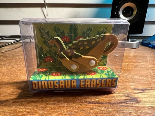 Streamline_Dinosaur Eraser_Movable_Fun Office Stationery_New in Box ...