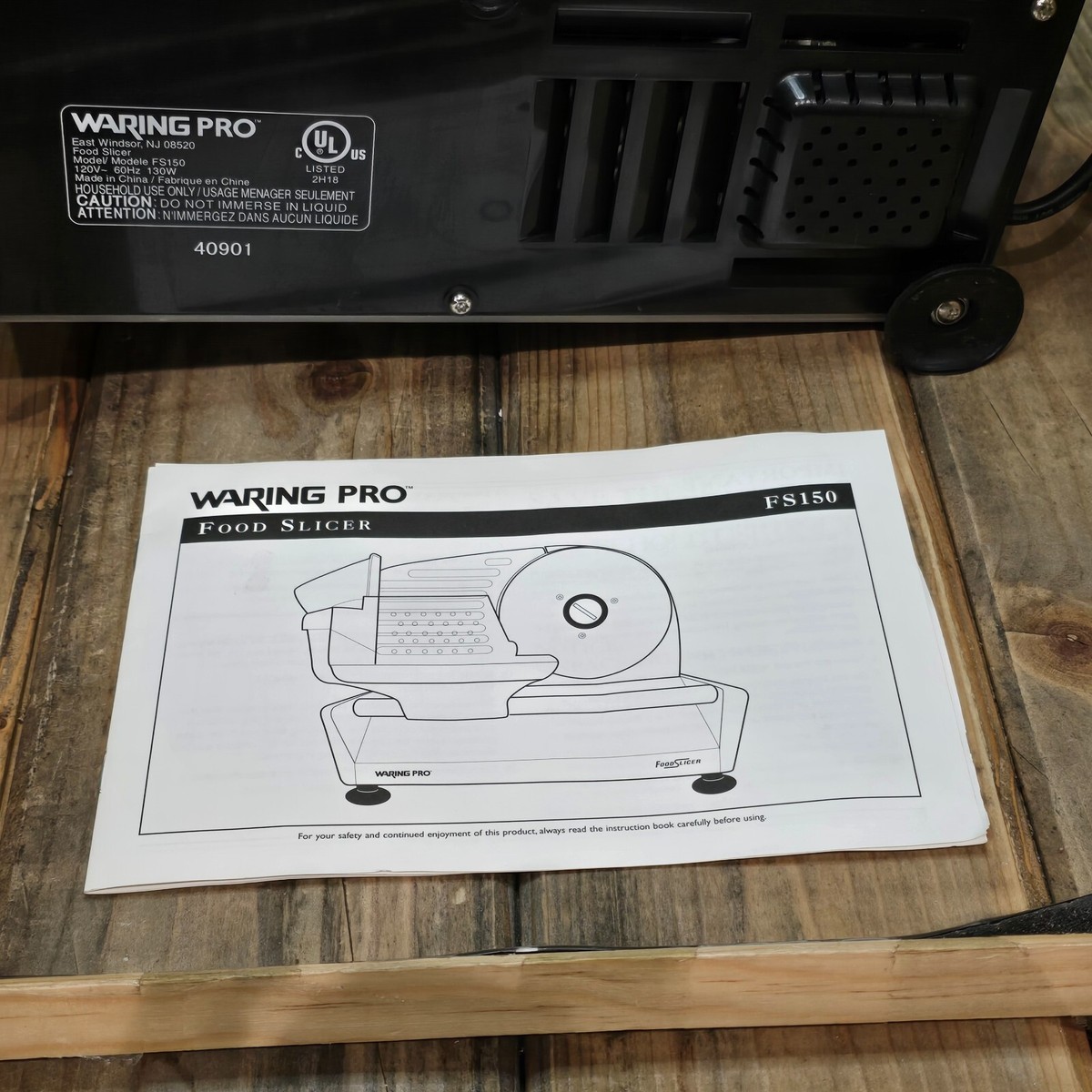 Waringpro Food Slicer 3d Model Amazon.com: Univen Motor Gear