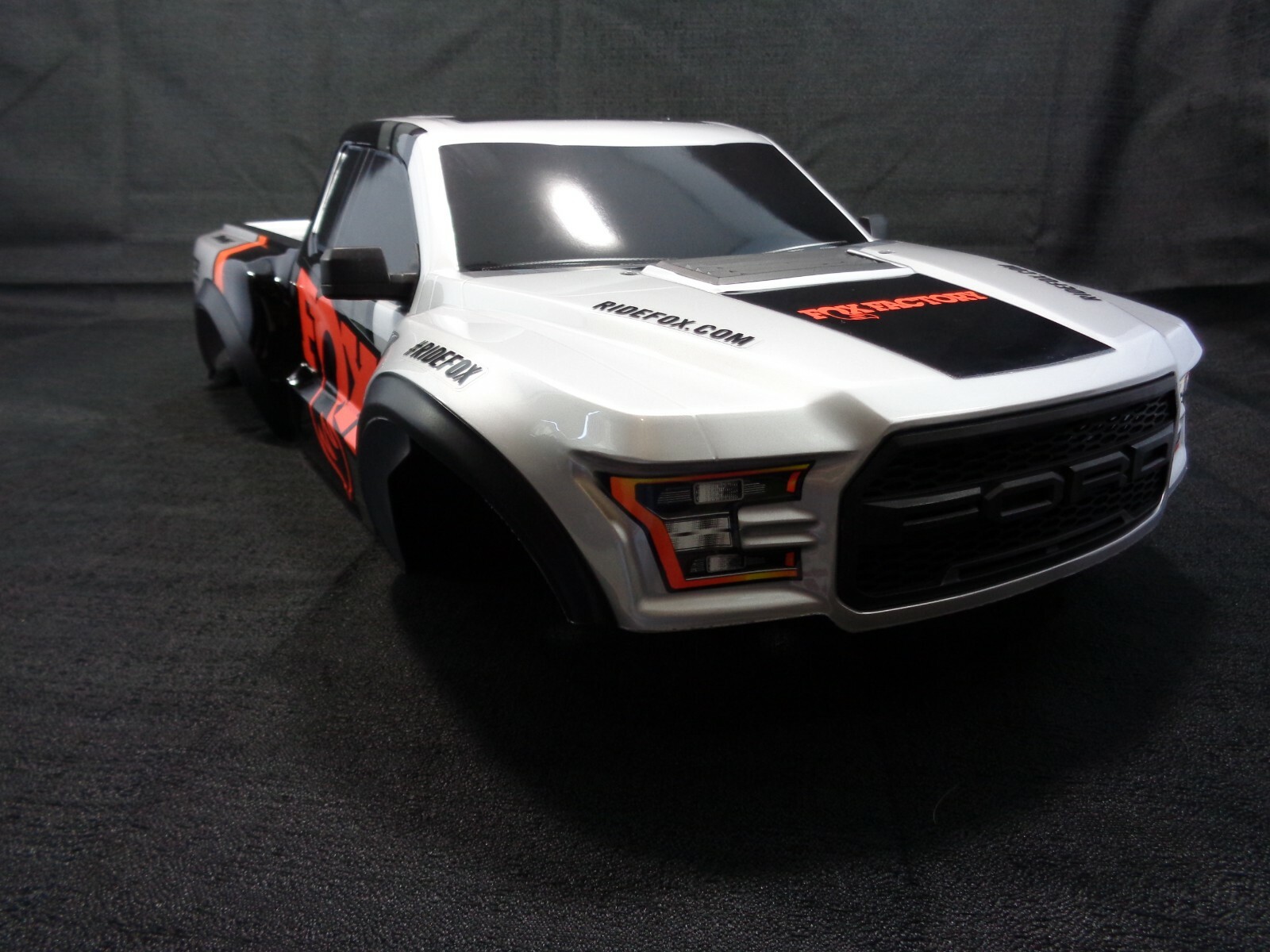 NEW Traxxas Slash Ford Raptor 1/10 2wd Fox Racing Edition Painted Body ...