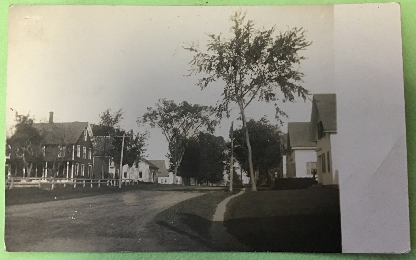Real Photo Detroit Maine Main Street 1909 RP | eBay