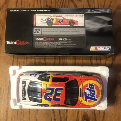 Team Caliber Preferred Ricky Craven #32 Tide 2001 Ford 1:24 Scale 1/ ...