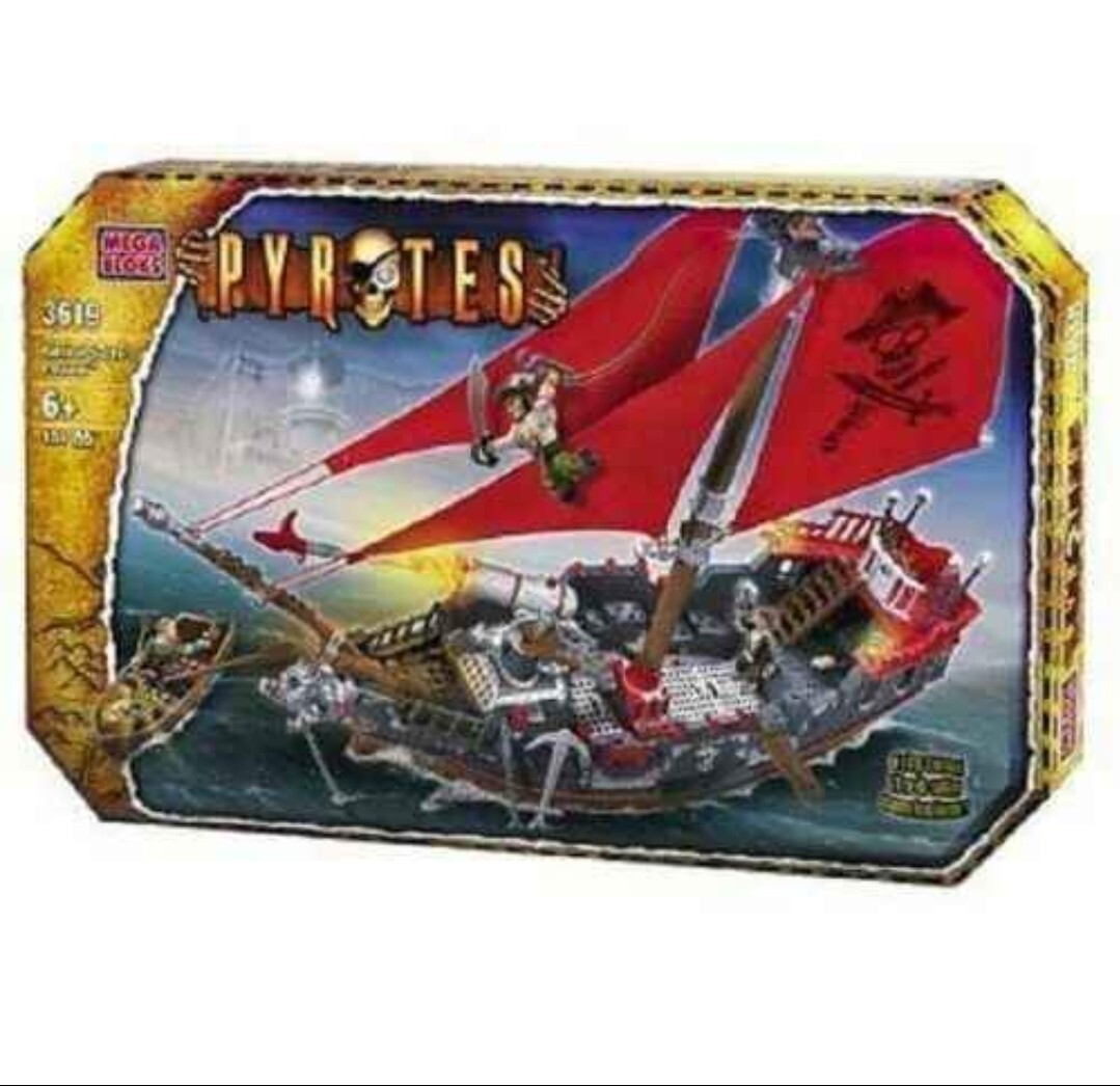 Mega Bloks Pyrates- Admiral Scathe's Predator 3619 COLLECTABLE | eBay UK