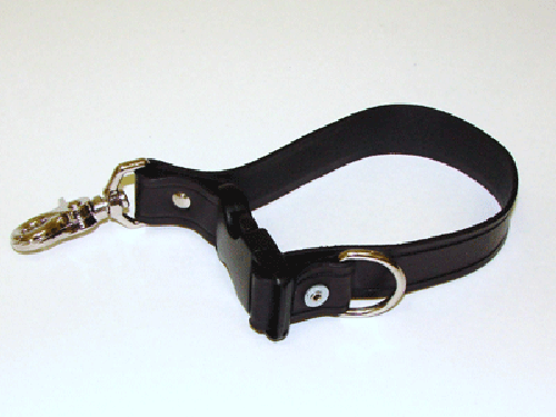 Firefighter Leather Glove Strap Quick Release Clip Sav-A-Jake - Black ...