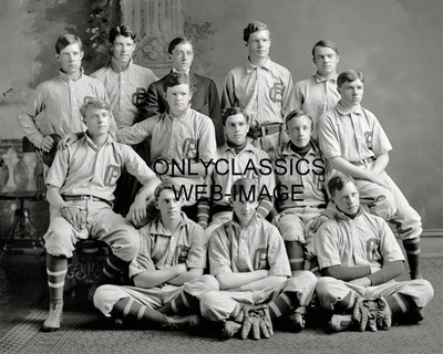 1905 GEORGETOWN PREP BASEBALL TEAM PHOTO VINTAGE GLOVES IN HAND BOYS OF ...