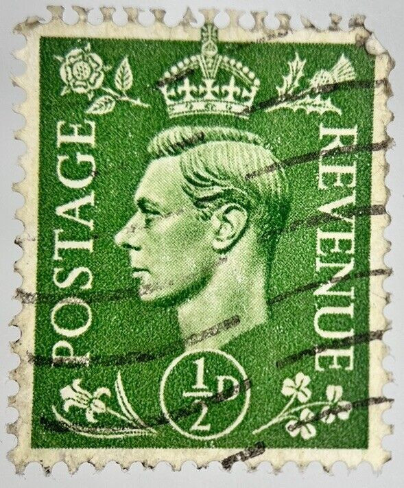 British George VI Half-Penny Stamp | Collectable Grade | eBay