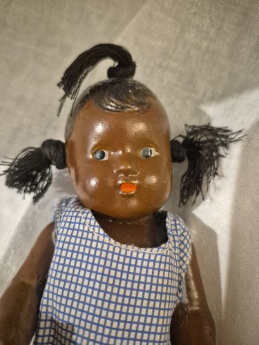 Vintage 1930's Unmarked Black PATSY Babykin Composition Doll ...
