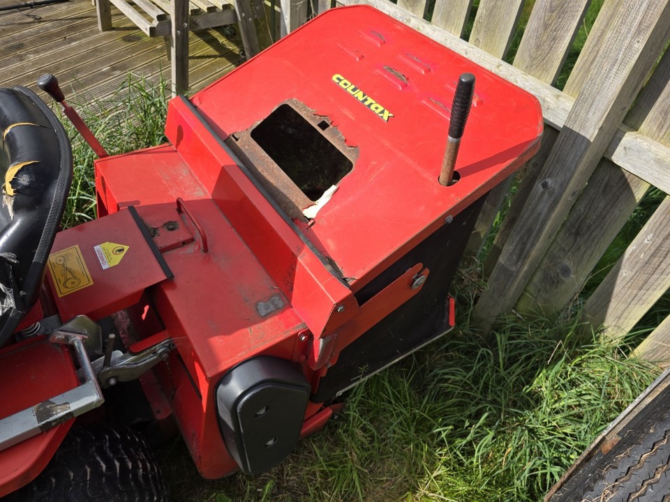 Countax Ride On Mower With Grass Sweeper And Collector, Delivery ...