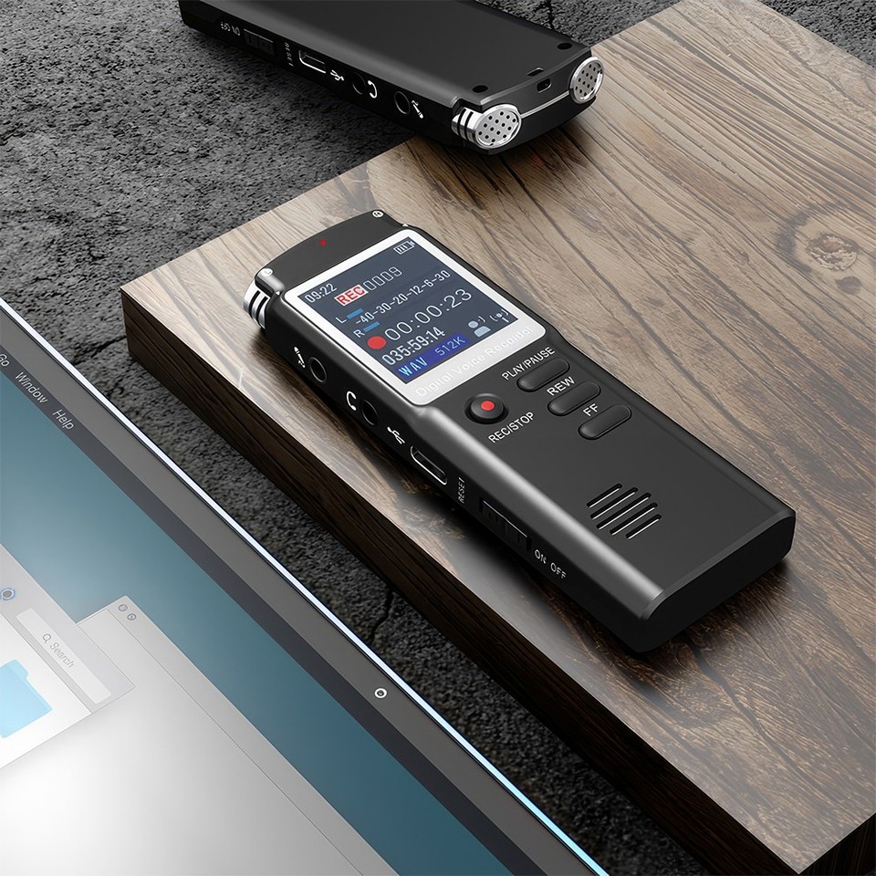 Digital Voice Recorder Dictaphone Audio MP3 Player Sound Voice ...