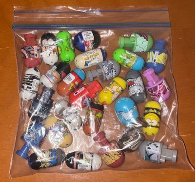 Huge Mighty Beanz Lot 25+ Mixed Series Characters Toys Collection Bulk ...
