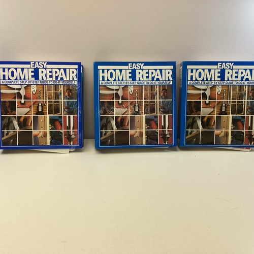 Easy Home Repair Binder A Complete Step-By-Step Guide to Do-It-Yourself ...