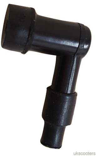 ukscooters LAMBRETTA AND VESPA UNIVERSAL SPARK PLUG CAP BLACK ADOPTER ...
