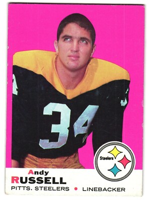 Andy Russell 1969 Topps NFL Card # 17 | eBay