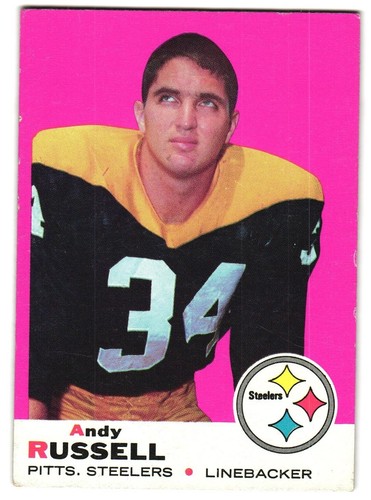 Andy Russell 1969 Topps NFL Card # 17 | eBay