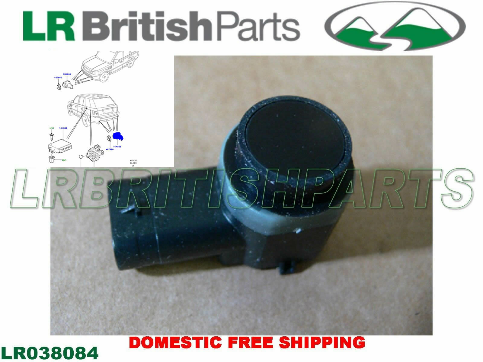 LAND ROVER REAR PARKING AID SENSOR RANGE ROVER SPORT EVOQUE RANGE ROVER ...