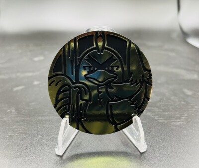 Galarian Sirfetch'd Holo Gold & Black Pokemon TCG Jumbo Coin | eBay