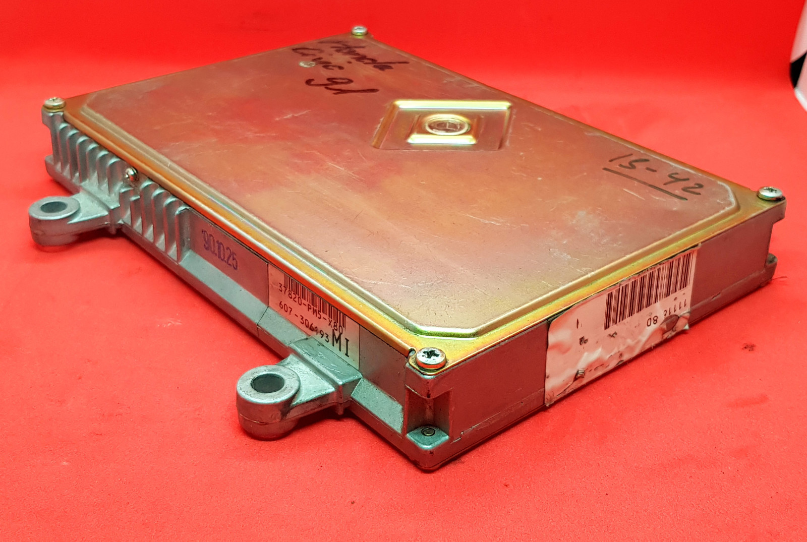 ECU UNIT CONTROL MOTOR HONDA CIVIC 1988 37820-PM5-X80 USED OEM (IS-42 ...
