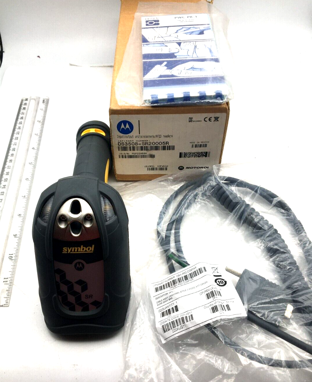 Motorola Symbol DS3508-SR20005R Handheld Barcode Scanner for sale ...