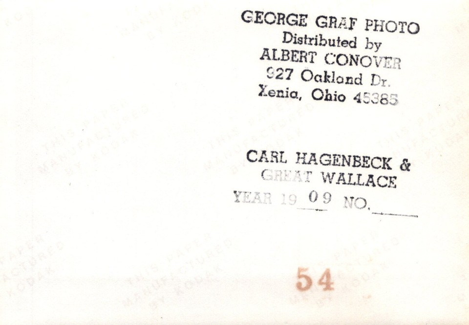 Carl Hagenbeck & Great Wallace Circus 1909 Shows Parade Peru Indiana ...