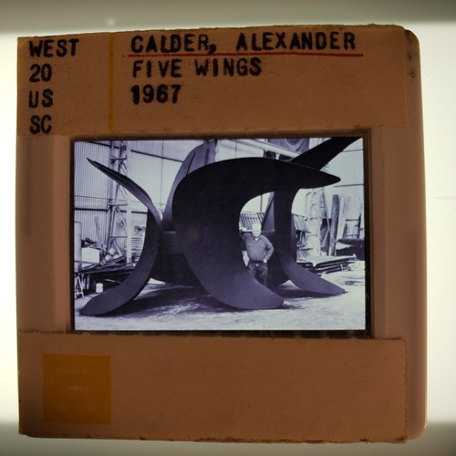 Alexander Calder Five Wings 1967 Art 35mm Glass Slide | eBay