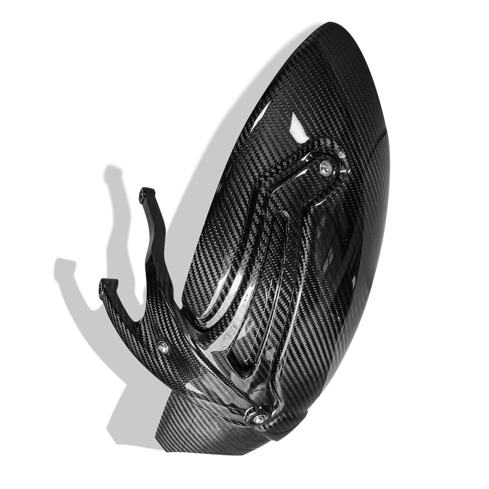 Real Carbon Fiber Rear Fender Hugger Mudguard For BMW R NINE T R NINET ...