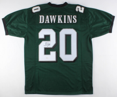 Brian Dawkins Signed Philadelphia Eagles Jersey (JSA COA) 9xPro Bowl ...