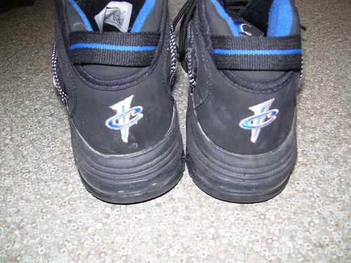 Boy's Blue Nike Air High Top Sneakers Size 5 1/2 | eBay