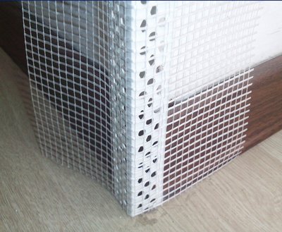 MESH CORNER BEAD PLASTIC 2.5M ANGLE UPVC RENDERING/PLASTERING X 30 ...