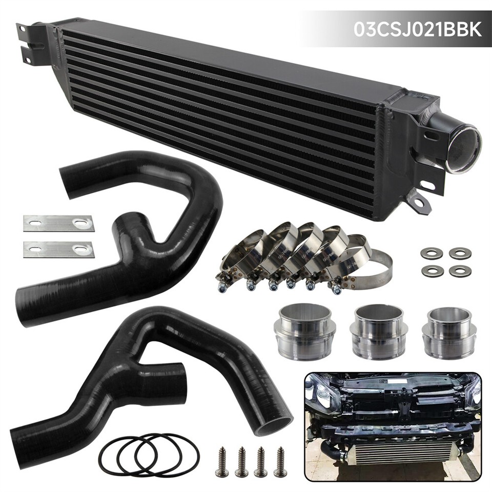 FMIC Twin Intercooler Kit For Audi A3 VW Golf MK5 MK6 GTI FSI Jetta 2 ...