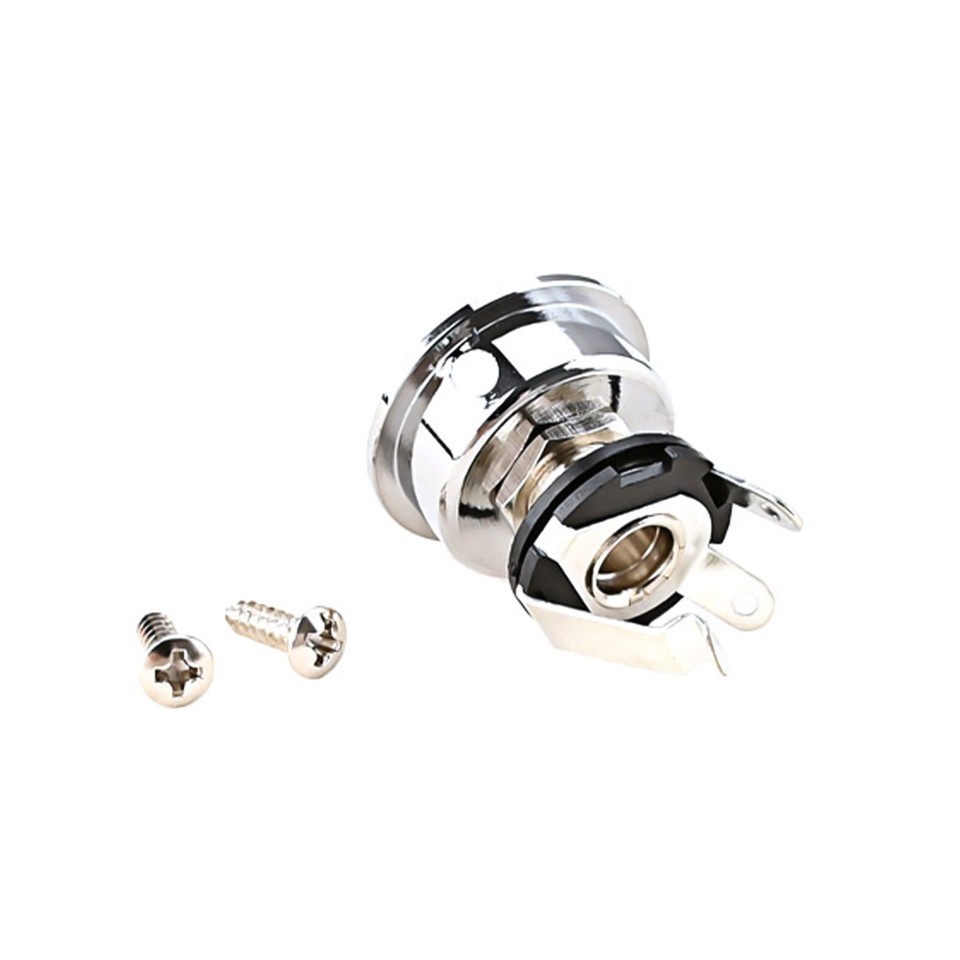 6.35mm Plug Socket Jack Plate Holder Electrosocket For Telecaster TL ...