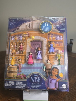 Mattel Disney Wish The Teens Mini Doll Set 8 Posable Dolls & Star Mini ...