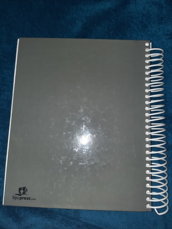 BJU Math 6 Teacher Edition 4th Edition Part 2~Homeschool Spiral Bound ...
