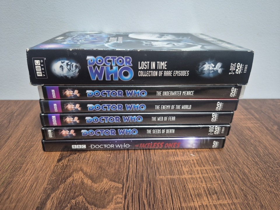 Doctor Who DVD Patrick Troughton and William Hartnell Lot | eBay