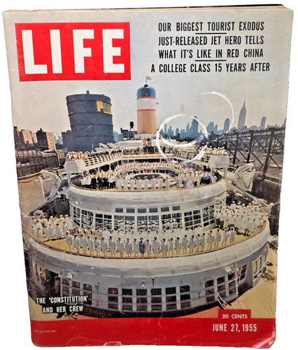 Vintage Original June 27, 1995 Issue USS Constitution & Crew Cover LIFE ...