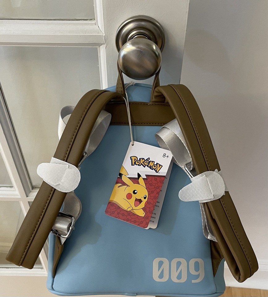 NEW WITH TAGS! Loungefly Pokémon Blastoise Faux Leather Mini Backpack ...