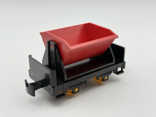 Vintage Lehmann Plastic Gnomy Friction Train Set Engine 990, Ore Tipper ...