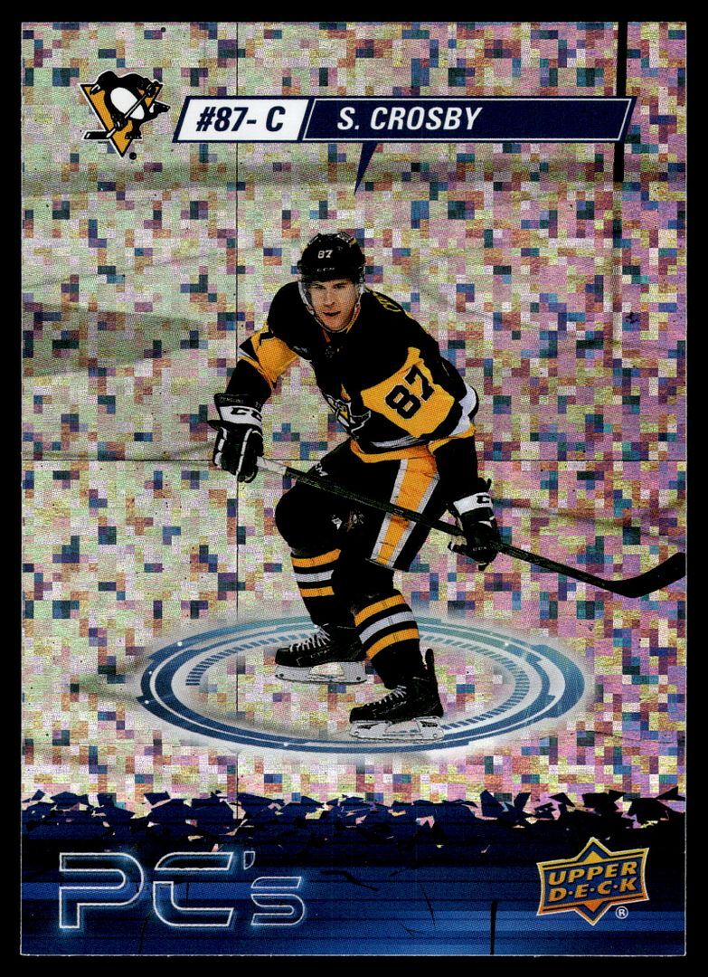 2023-24 Upper Deck Series 2 Sidney Crosby PC-5 Sparkle PC's | eBay