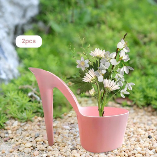 2Pcs Flowerpot High Heel Shape Craft Making Tool Lady Shoe Shape Flower ...