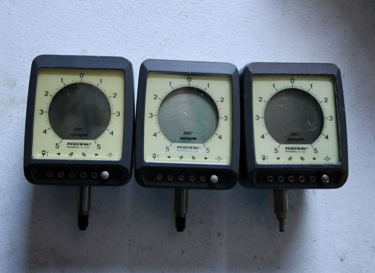 Federal Maxum DEI-11111 Digital Electronic Dial Indicator 0.0001" Grad ...
