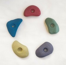 20 Real Rock Screw-on Climbing Wall Hand Holds for sale online | eBay