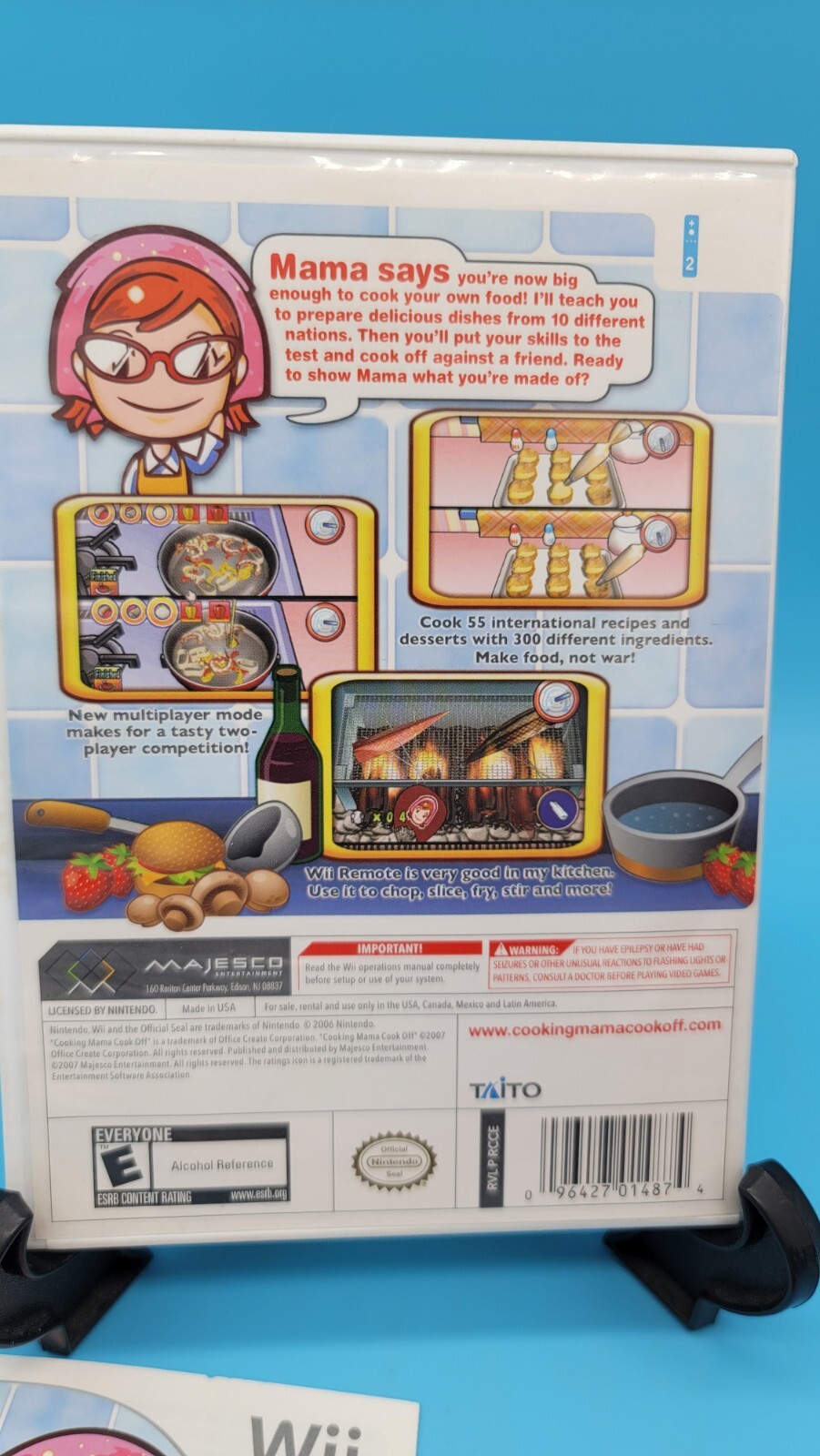 Cooking Mama: Cook Off (Nintendo Wii, 2007) CIB 96427014874| eBay
