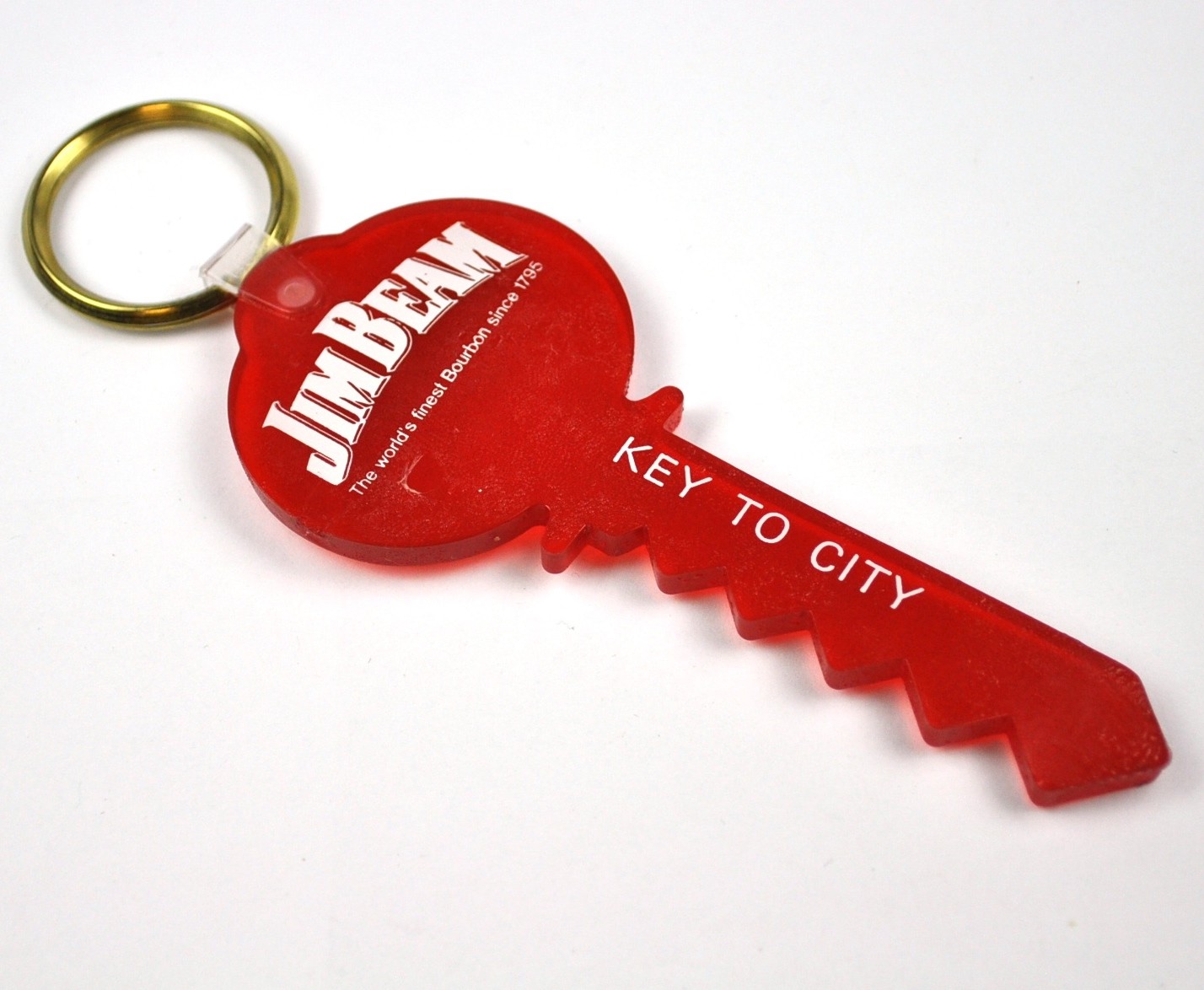 Jim Beam USA Key Chain " Key To The City Keychain Key Ring | eBay