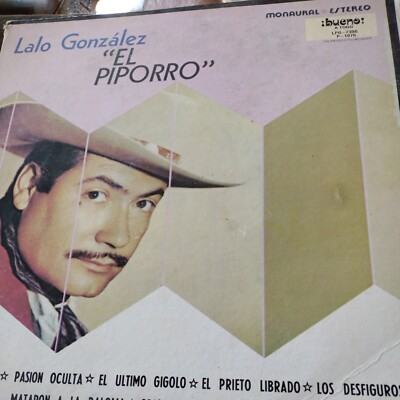 Rare Lalo Gonzalez El Piporro LPB-7386 P-1976 Vinyl LP Album Record ...